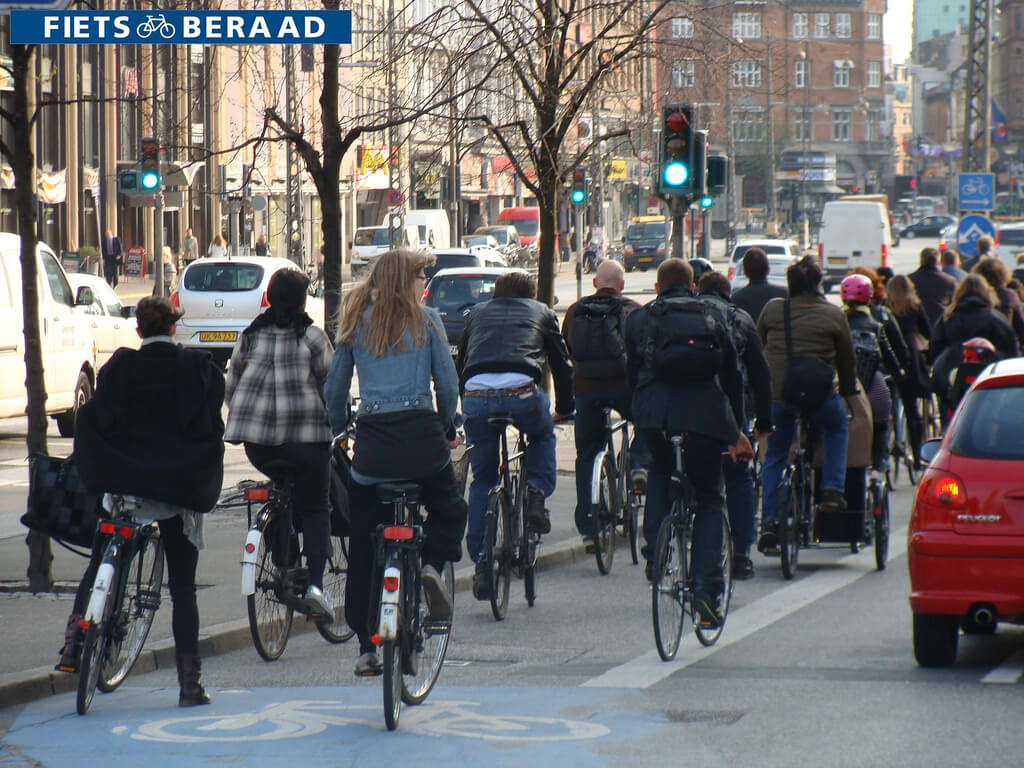 Bike Traffic in the Netherlands via Momemtum Mag – Hard Knox Bikes